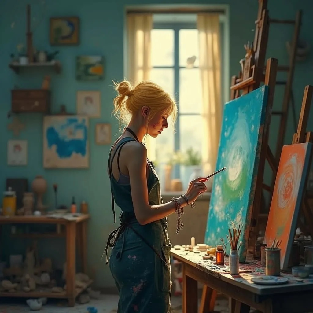 Bryn Nguyen"s Whymsical Art Studio